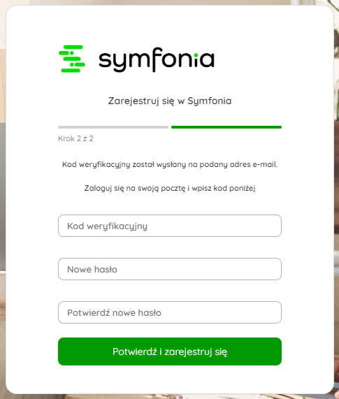 Zakładanie konta i logowanie - Symfonia ERP Handel - Symfonia Pomoc Online