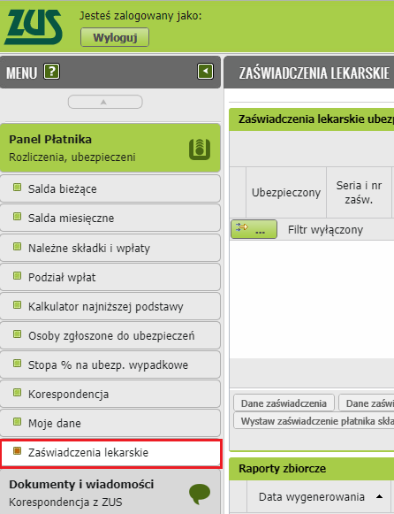 e-ZLA - Symfonia ERP Kadry i Płace - Symfonia Dokumentacja Online